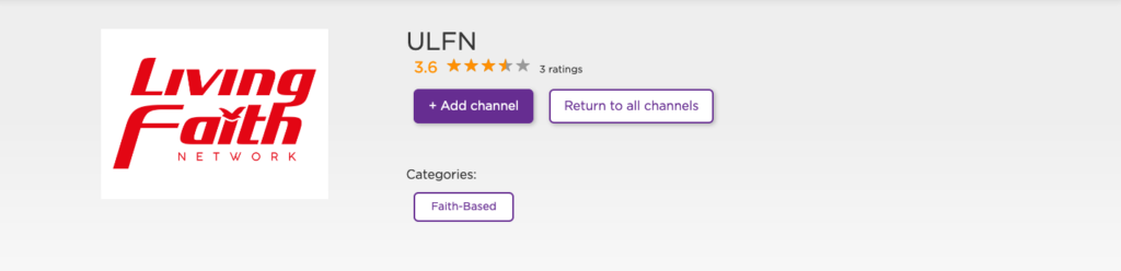 Apps - Universal Living Faith Network